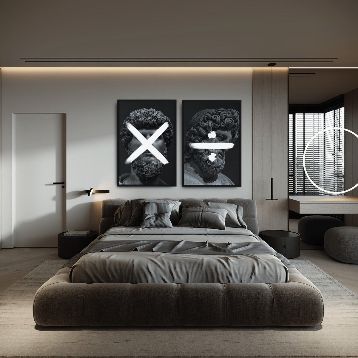 Creating a Space That Invokes Power & Strength - Color Combinations ...